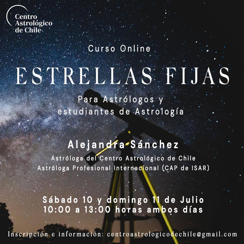 Curso: Estrellas Fijas para Astrólogos y estudiantes de Astrología ...